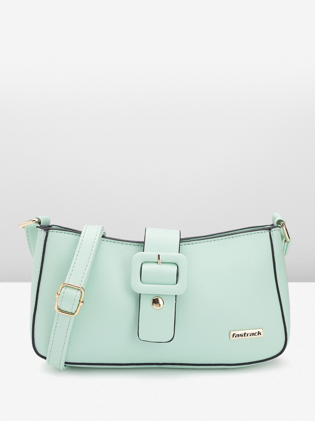 Buy Fastrack Buckle Detail Structured Sling Bag - Handbags for Women ...