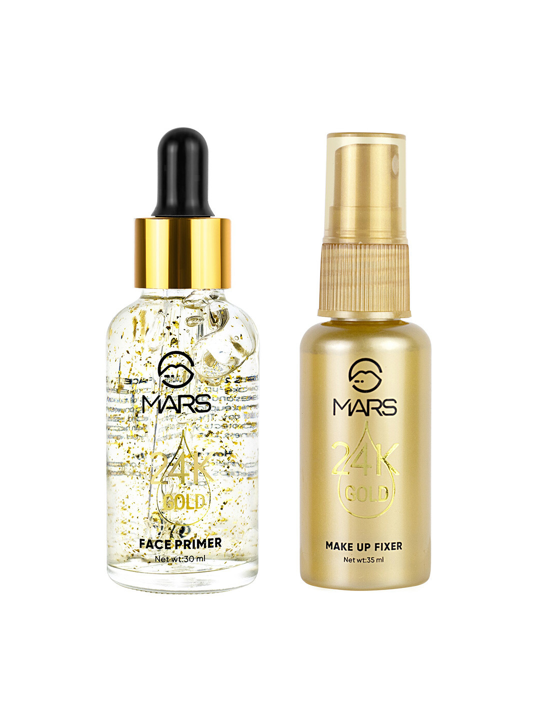 Buy MARS Set Of 2 24 K Gold Primer & Makeup Setting Spray - Setting ...