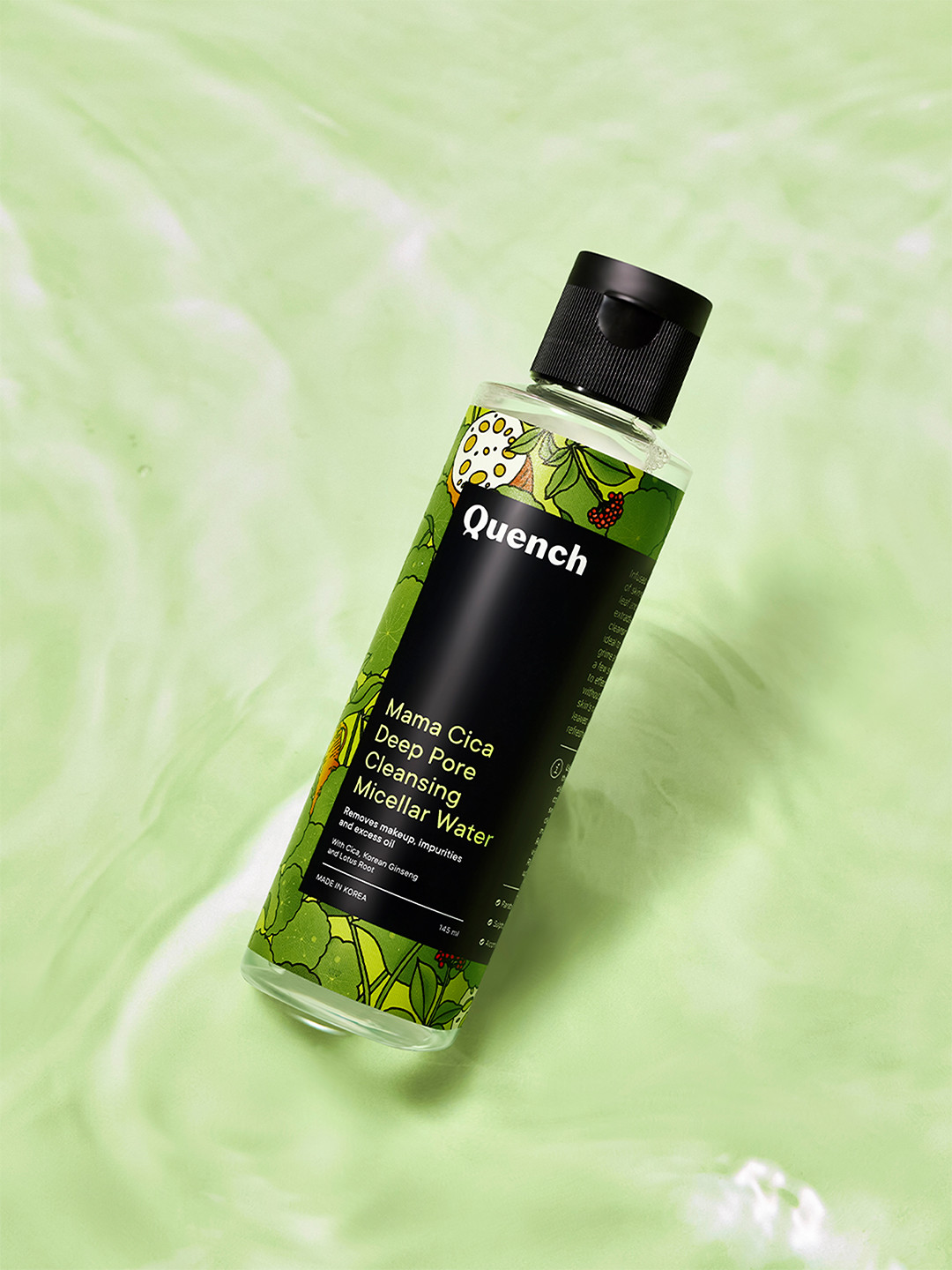 Buy Quench Deep Pore Cleansing Micellar Water With Cica Herb Repair 145 ...