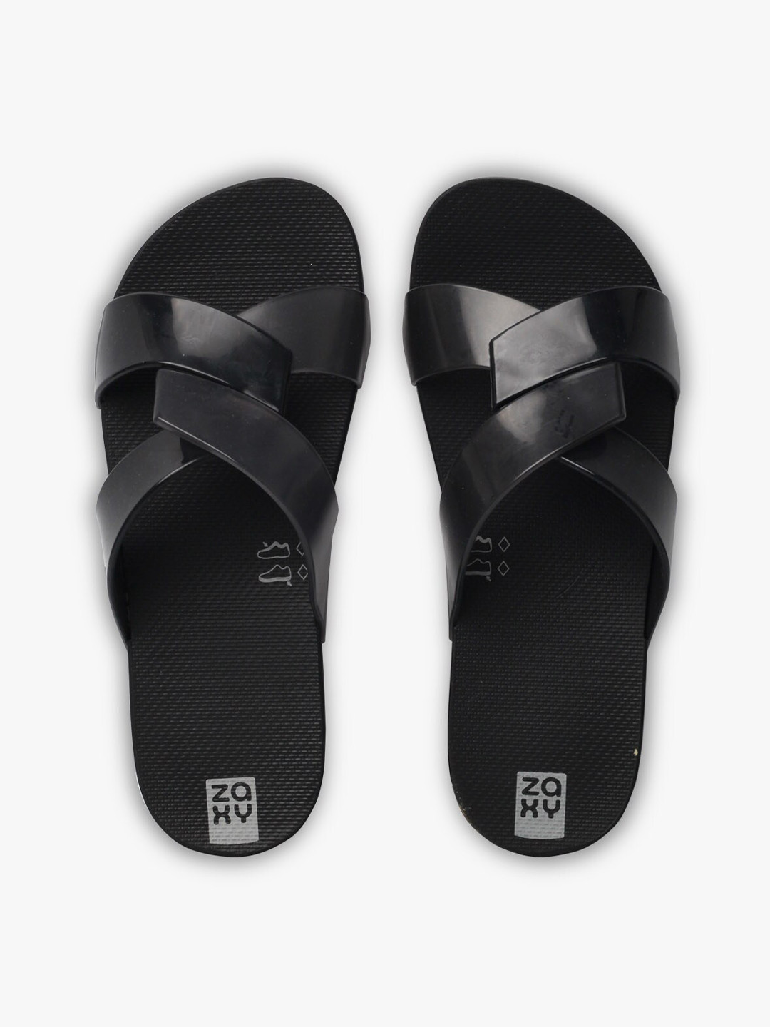 Buy Zaxy Women Black Slip On - Flip Flops for Women 16254944 | Myntra