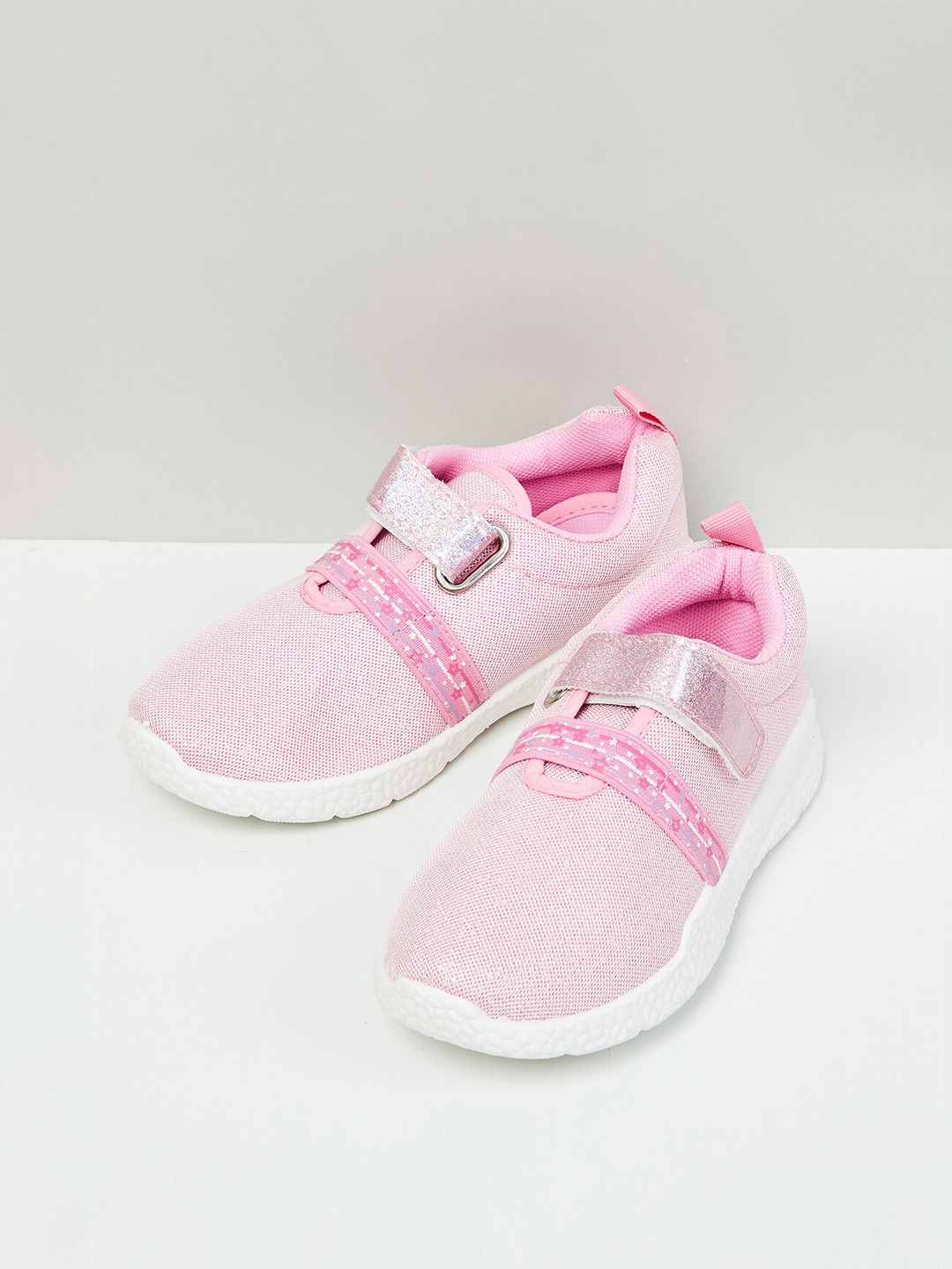 Buy Max Girls Pink PU Sneakers - Casual Shoes for Girls 16259970 | Myntra