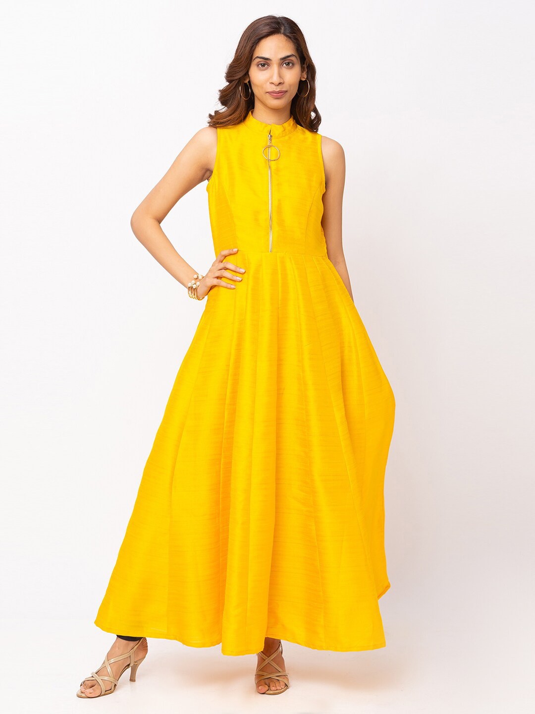 Buy Iti Yellow Maxi Dress - Dresses for Women 16264248 | Myntra