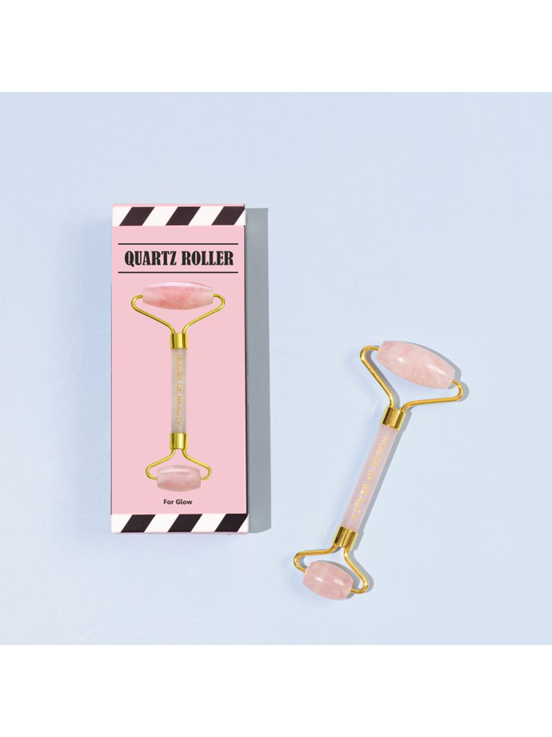 Buy House Of Beauty Rose Quartz Roller Massager Cleansing Tools And Massagers For Unisex