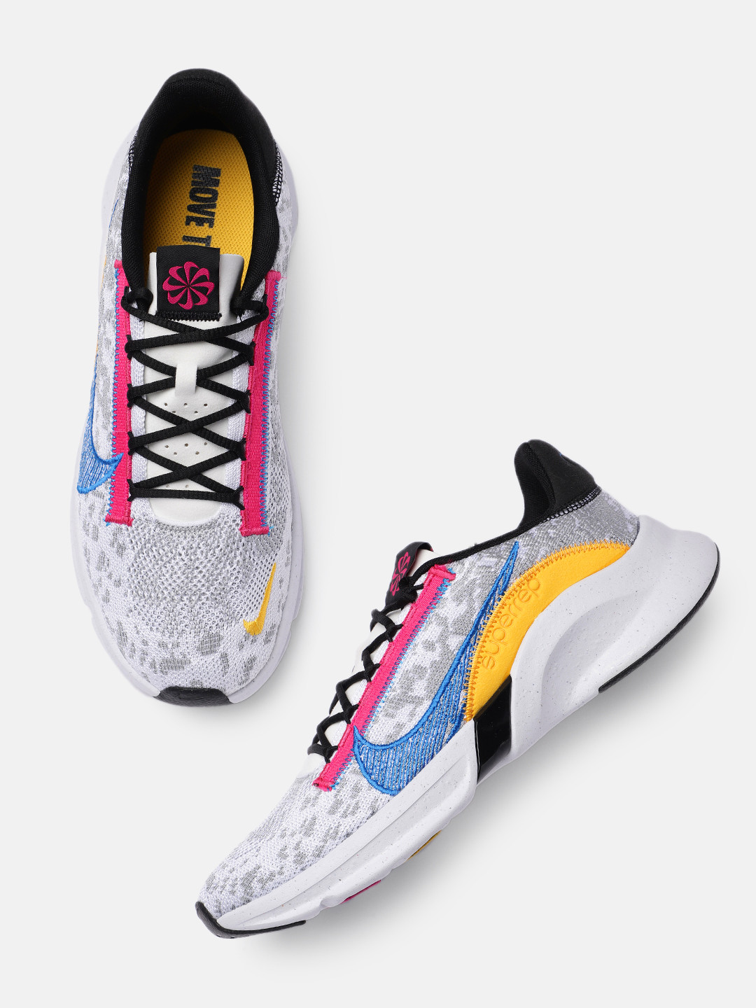 Buy Nike Men Black SUPERREP GO 3 NN FK Training Or Gym Shoes - Sports ...