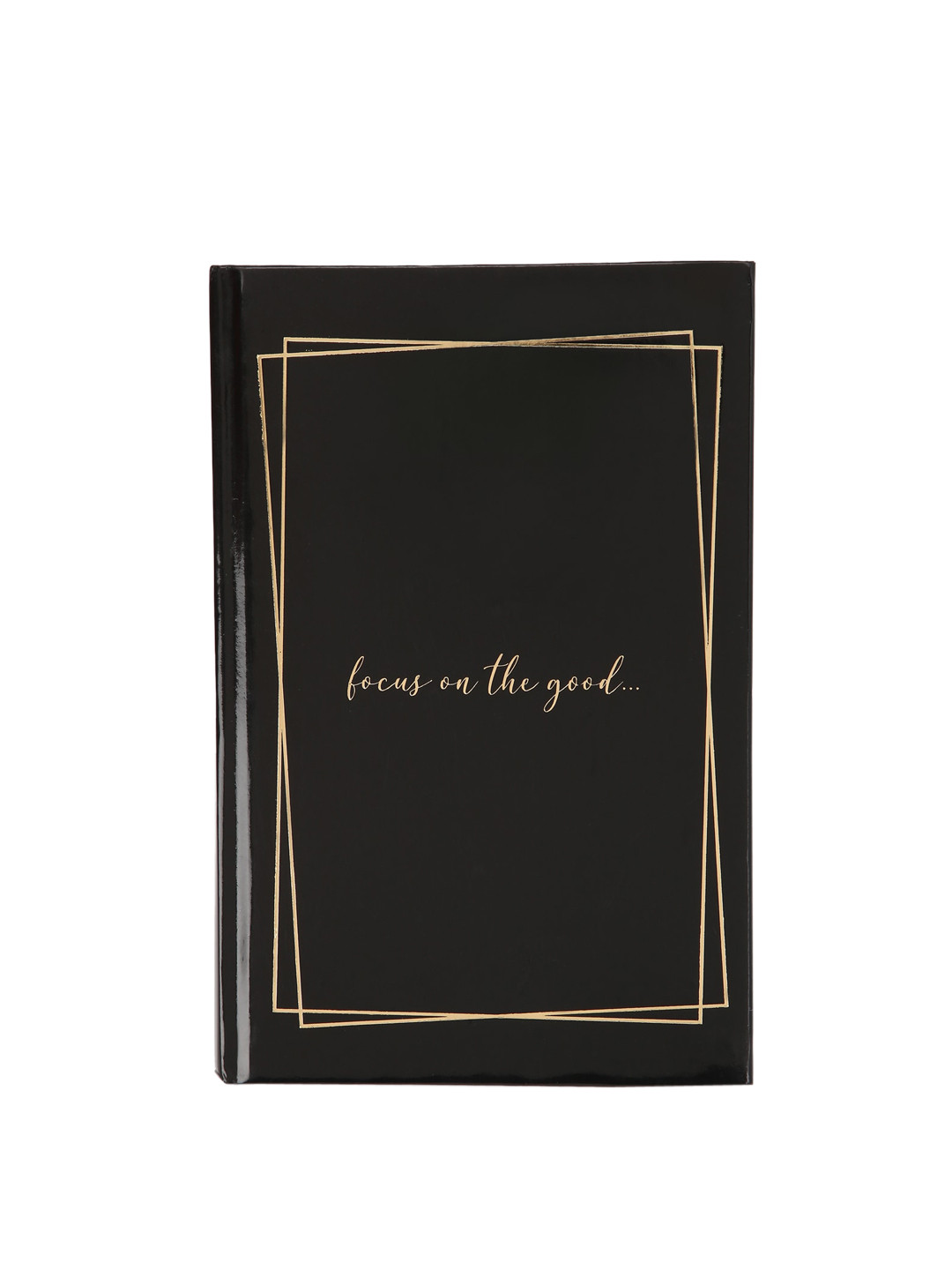 Buy FOREVER 21 Black & Gold Toned Hard Bind Diary - Stationery for ...