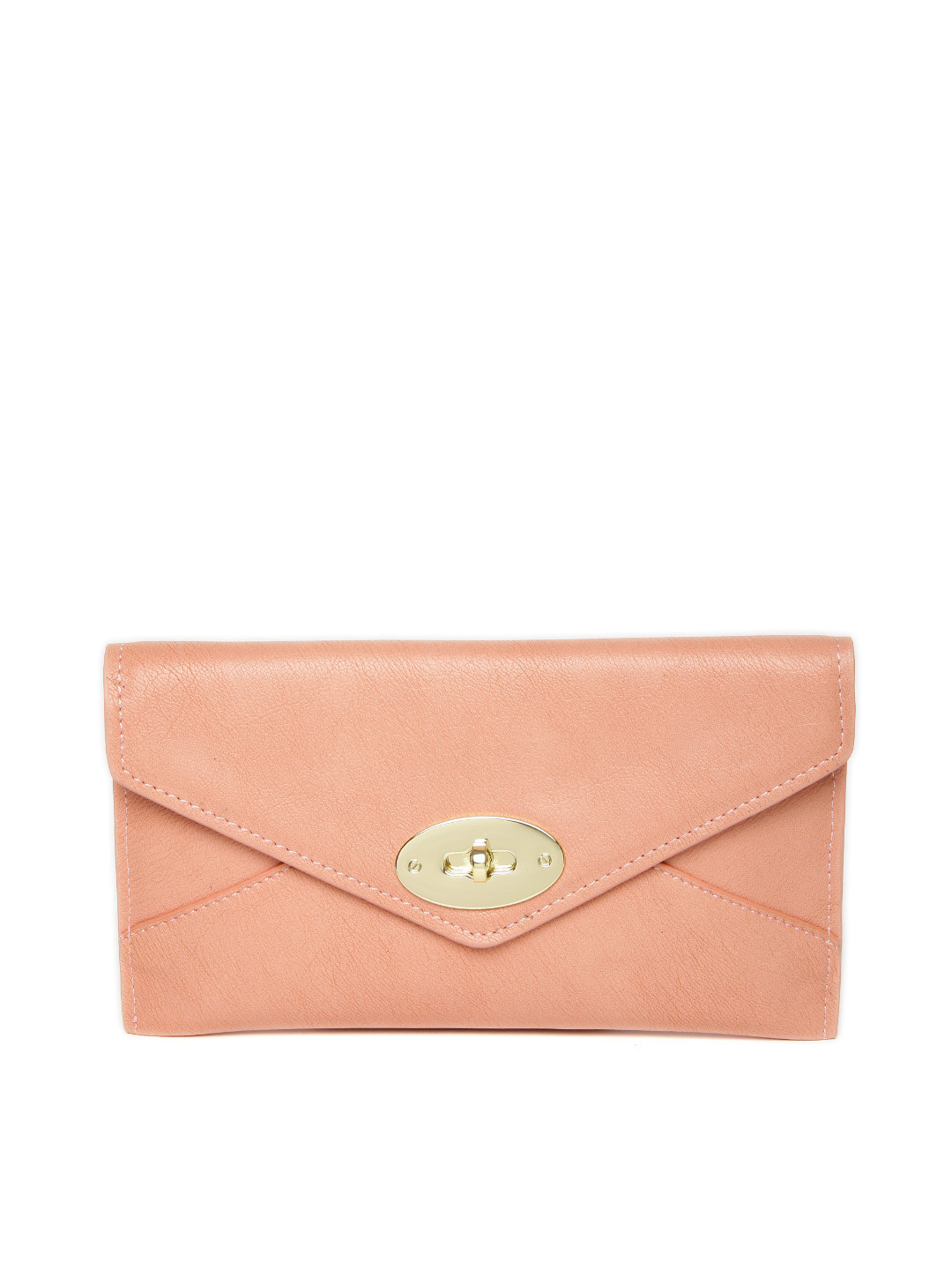 Buy DressBerry Women Peach Coloured Wallet - Wallets for Women 1628340 ...