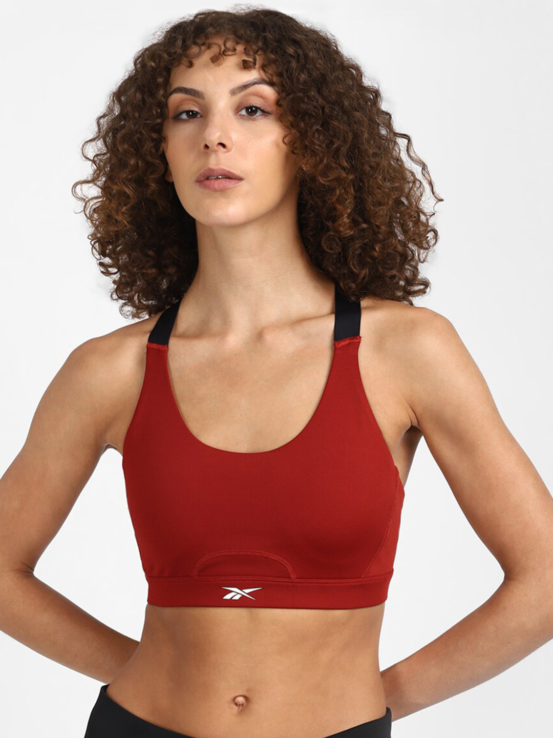 Buy Reebok Red Workout Bra - Bra for Women 16285178 | Myntra