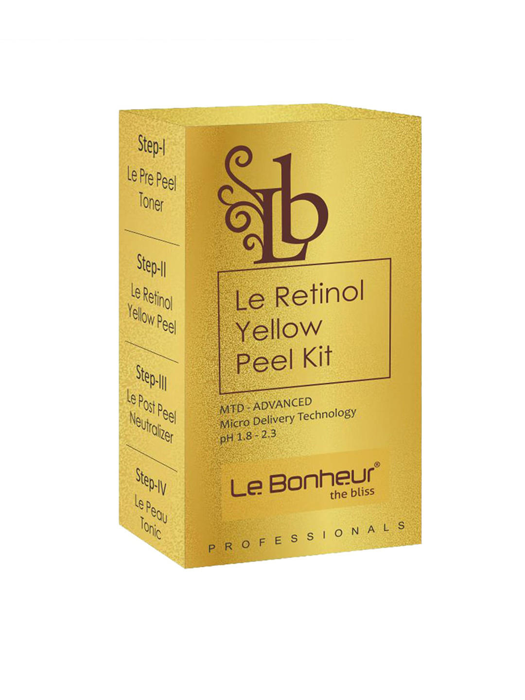 Buy Le Bonheur Yellow Retinol Peel Kit - Serum And Gel for Unisex ...