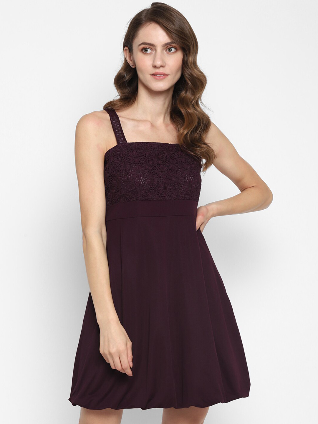 Buy Taurus Maroon Dress - Dresses for Women 16311926 | Myntra