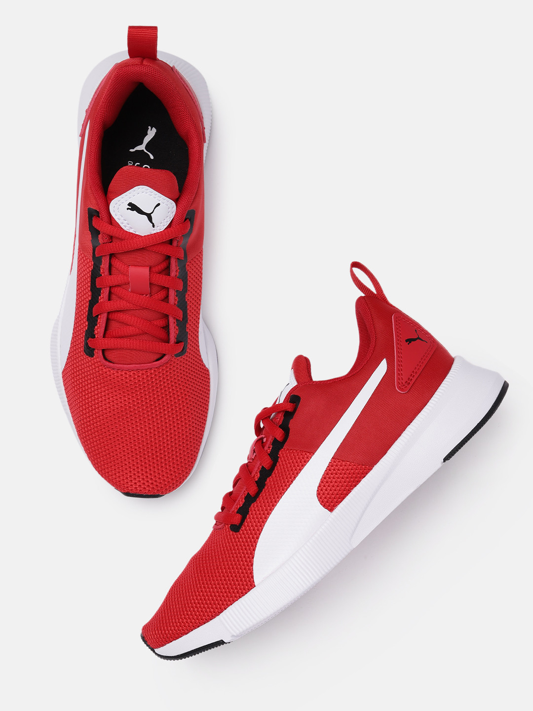 Buy Puma Boys High Risk Red Solid Flyer Runner SoftFoam Training ...