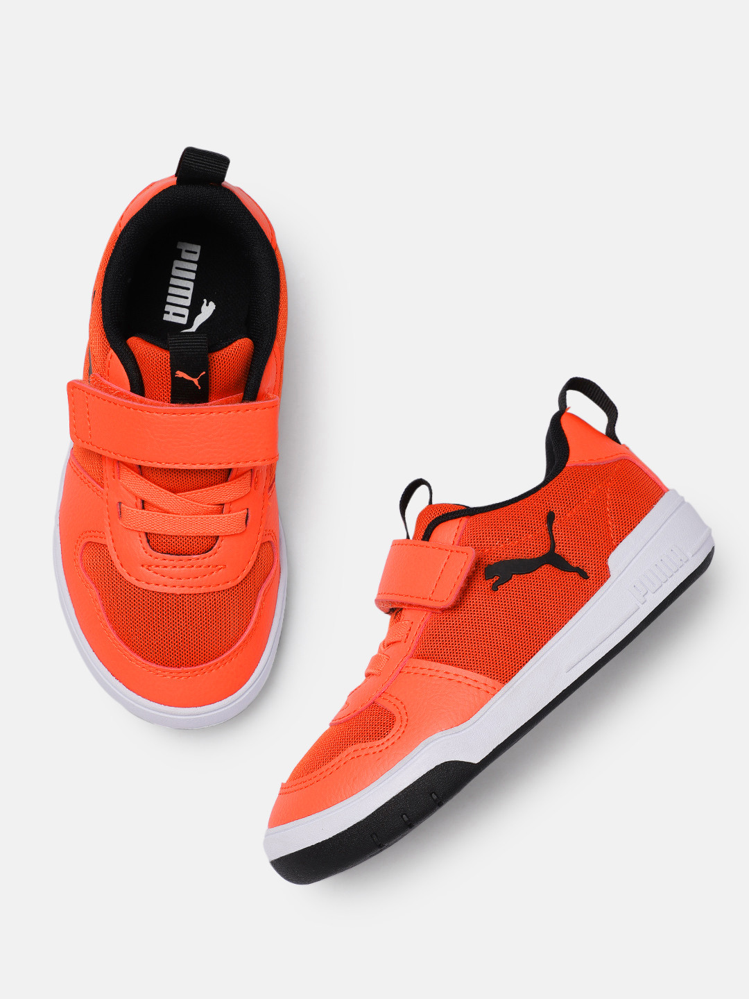 Buy Puma Kids Orange Multiflex Sneakers - Casual Shoes for Unisex Kids ...