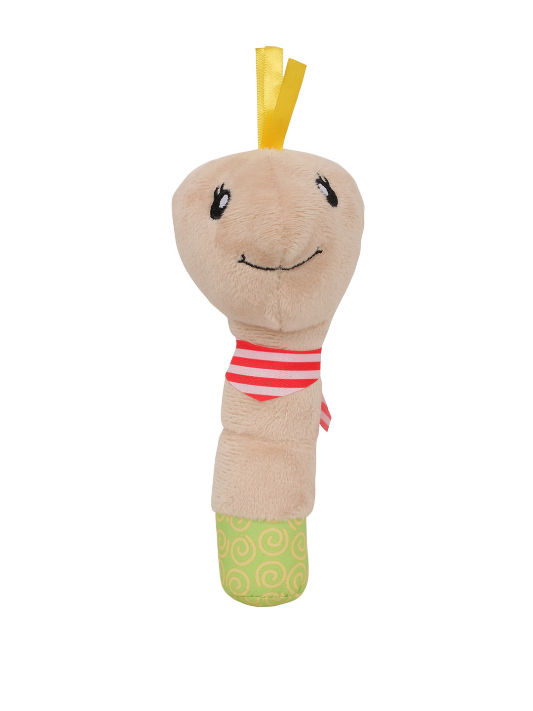 Buy Baby Moo Kids Cream Tortoise Cream Handheld Rattle Toy - Learning ...