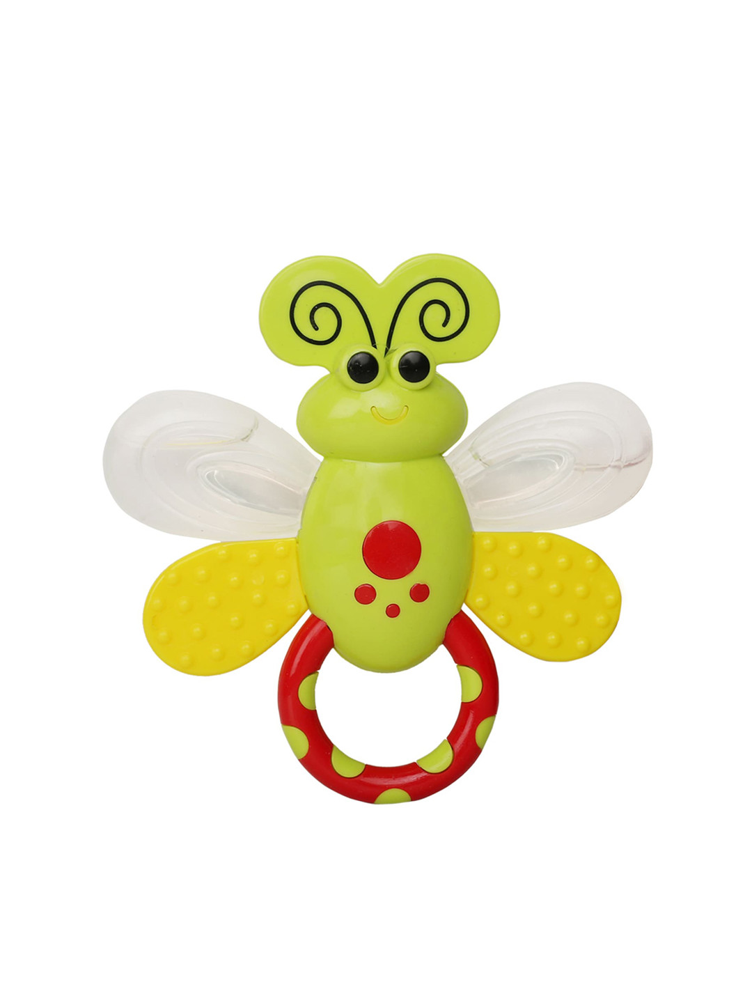 Buy Baby Moo Unisex Kids Green Butterfly Rattle Toy - Learning And ...
