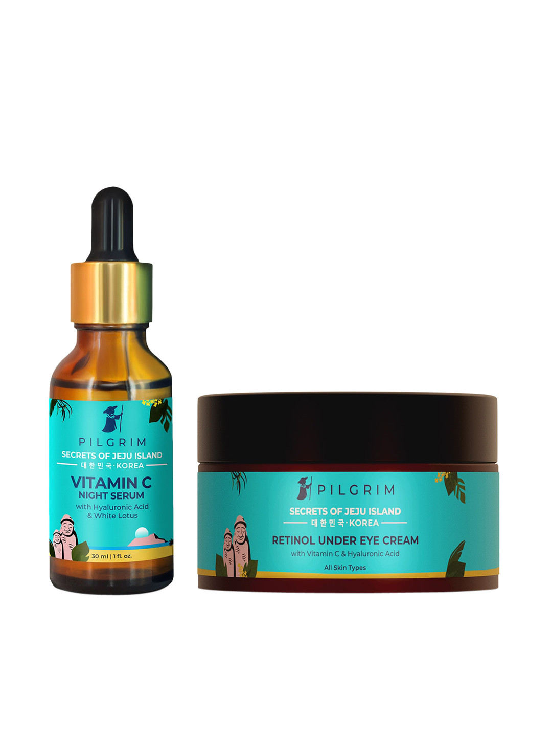 Buy Pilgrim K Beauty Anti Ageing Combo With Retinol & Hyaluronic Acid ...