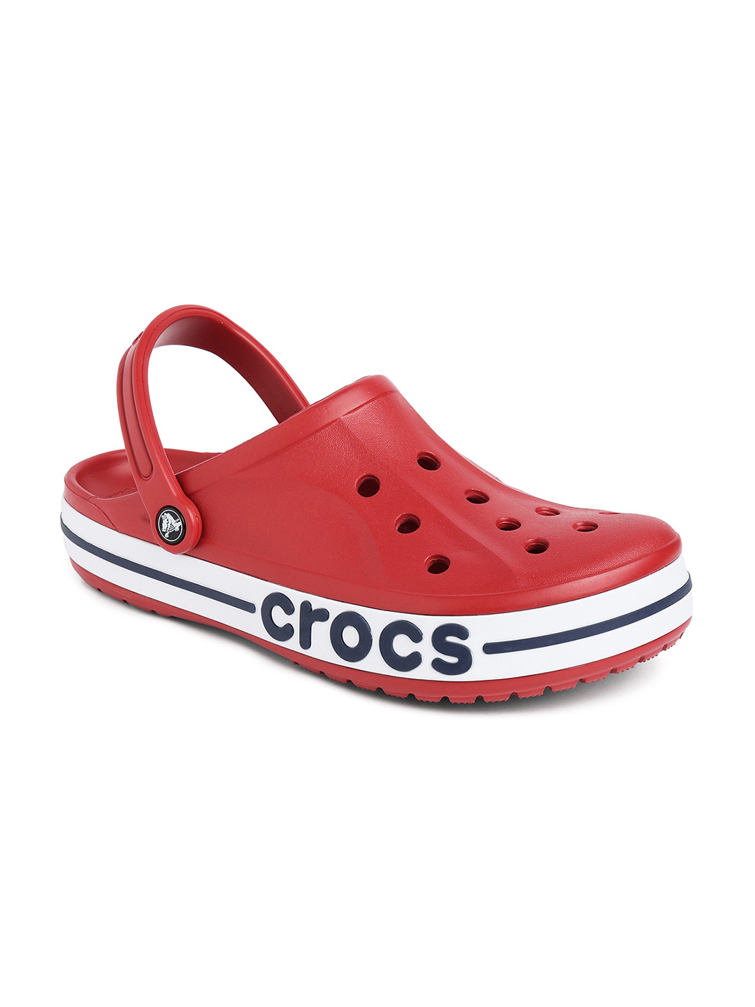 Buy Crocs Unisex Maroon & Navy Blue Clogs Sandals - Flip Flops for ...