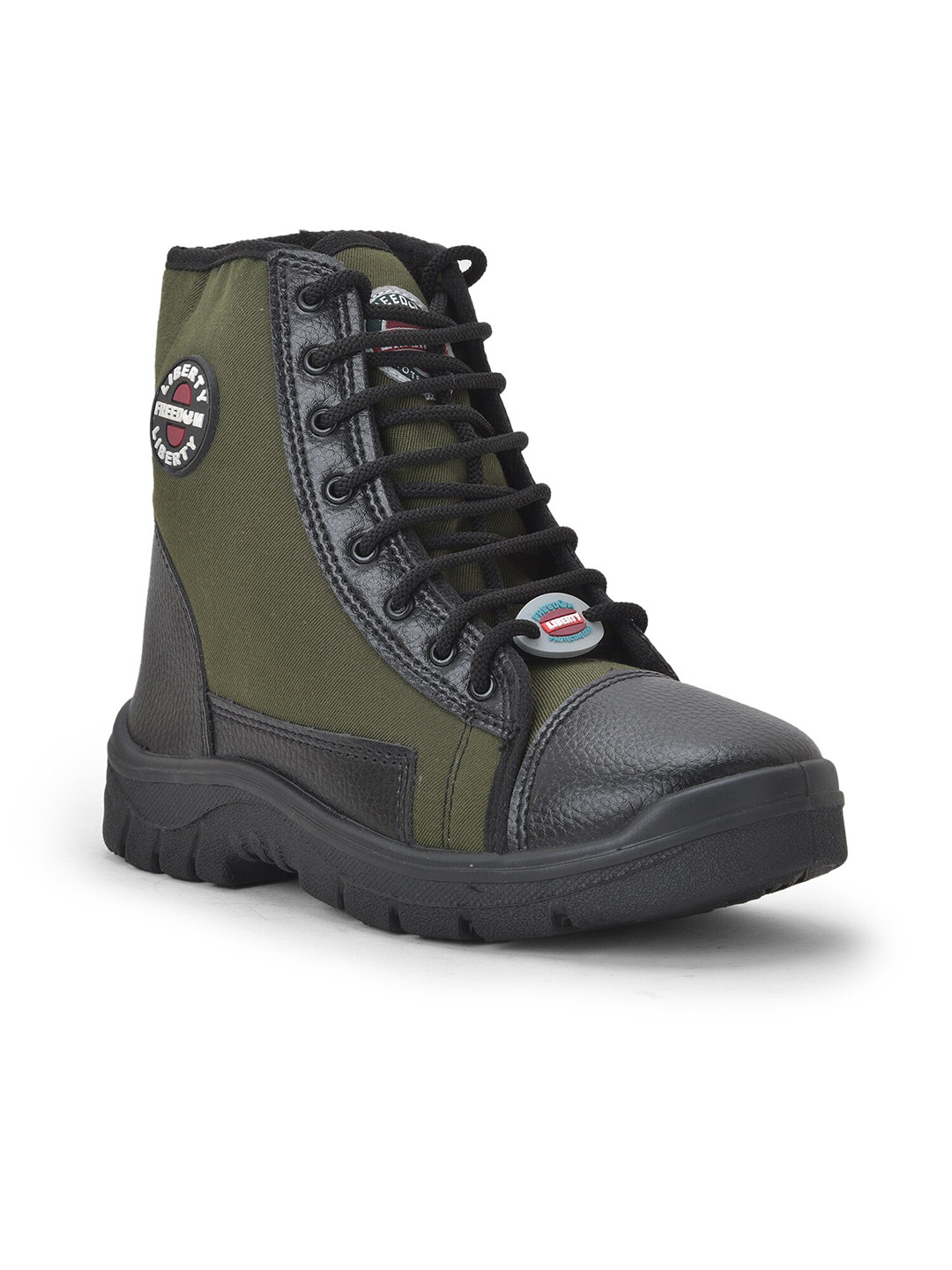 Buy LIBERTY Mens FOREST 22 Textured High Ankle Boots - Boots for Men ...