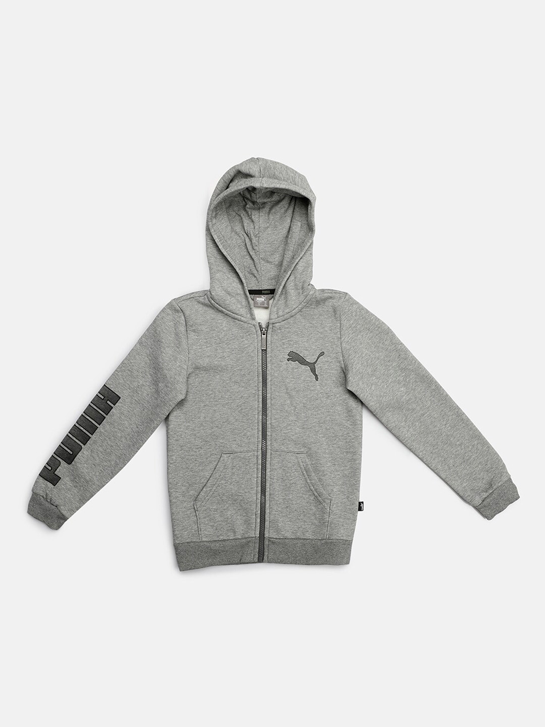 Buy Puma Boys Grey Black Sporty Jacket - Jackets for Boys 16387736 | Myntra