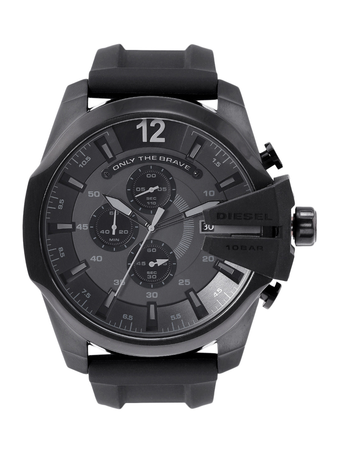 Buy DIESEL Men Black Chief Series Analogue Chronograph Watch DZ4378 ...