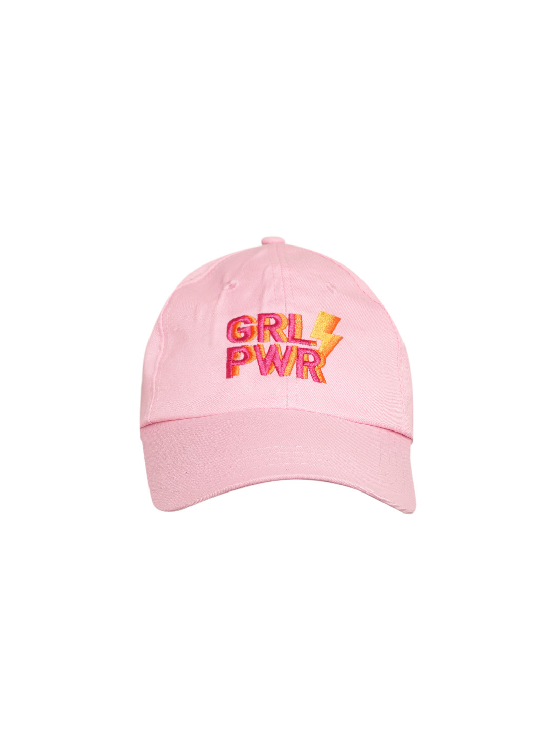 Buy Blueberry Unisex Pink & Orange Embroidered Baseball Cap - Caps for ...