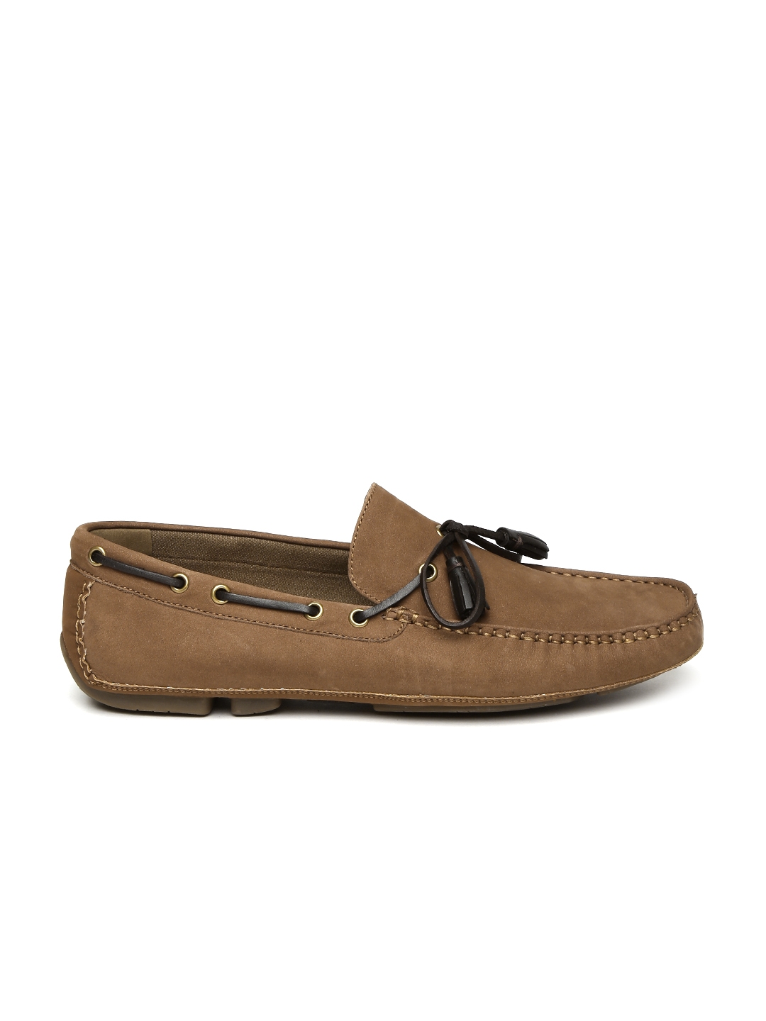 Buy ALDO Men Brown CLEMENS Suede Boat Shoes - Casual Shoes for Men ...