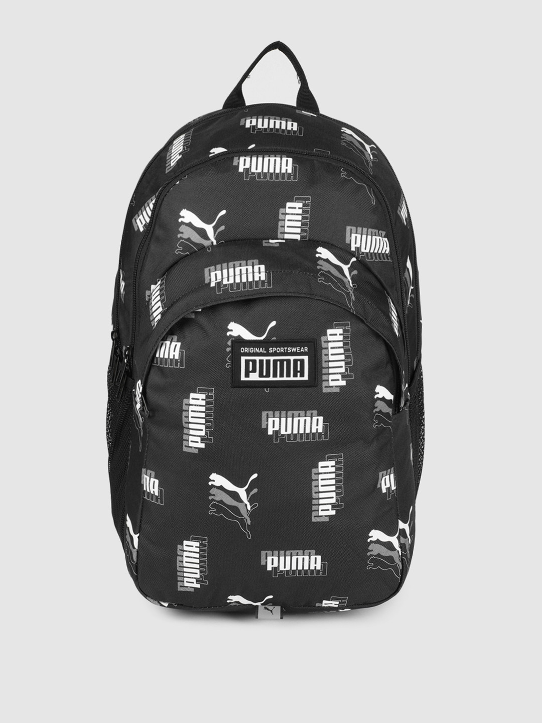 Buy Puma Unisex Black Brand Logo Backpack - Backpacks for Unisex ...
