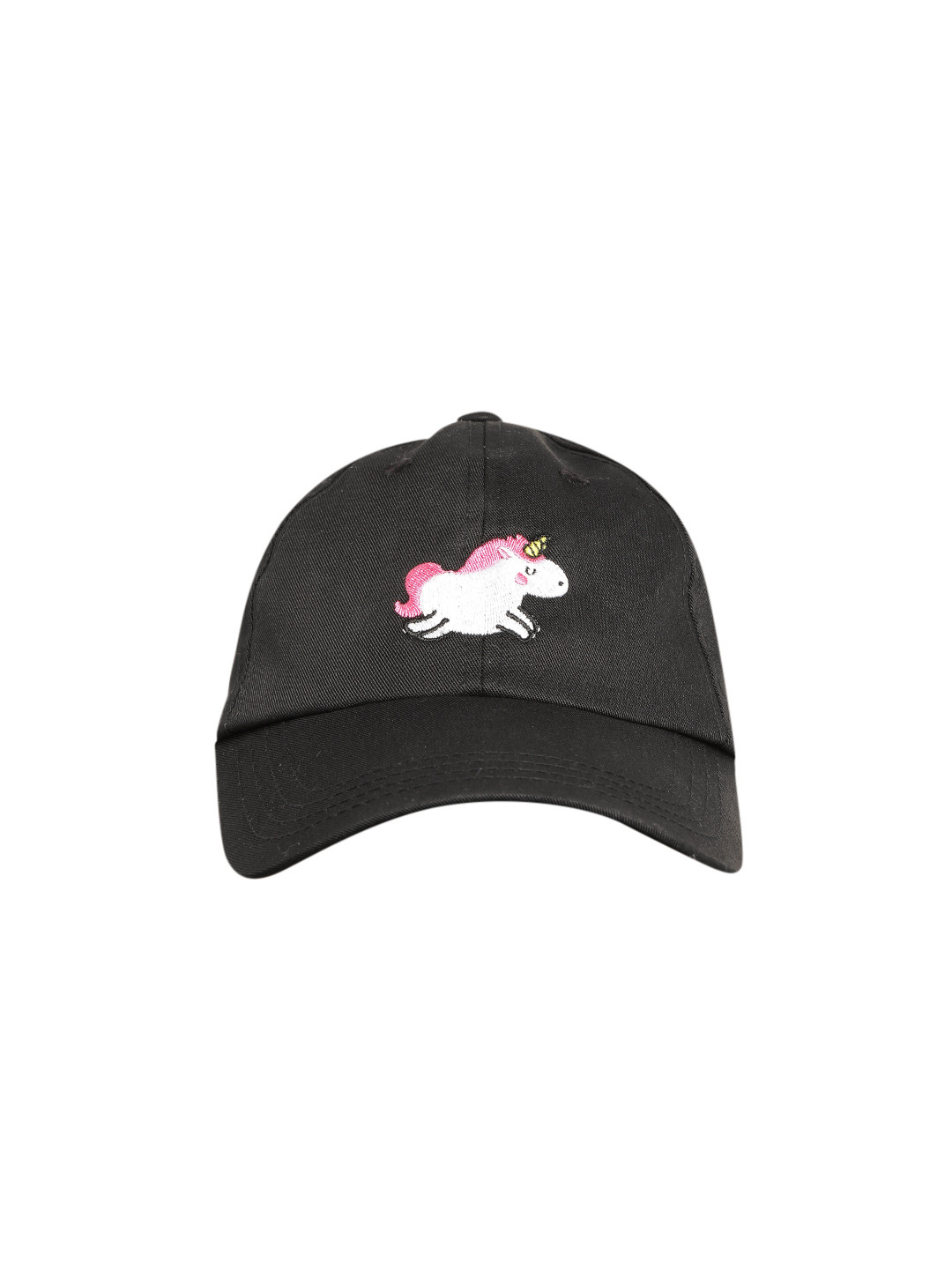 Buy Blueberry KIDS Kids Black Embroidered Baseball Cap - Caps for ...