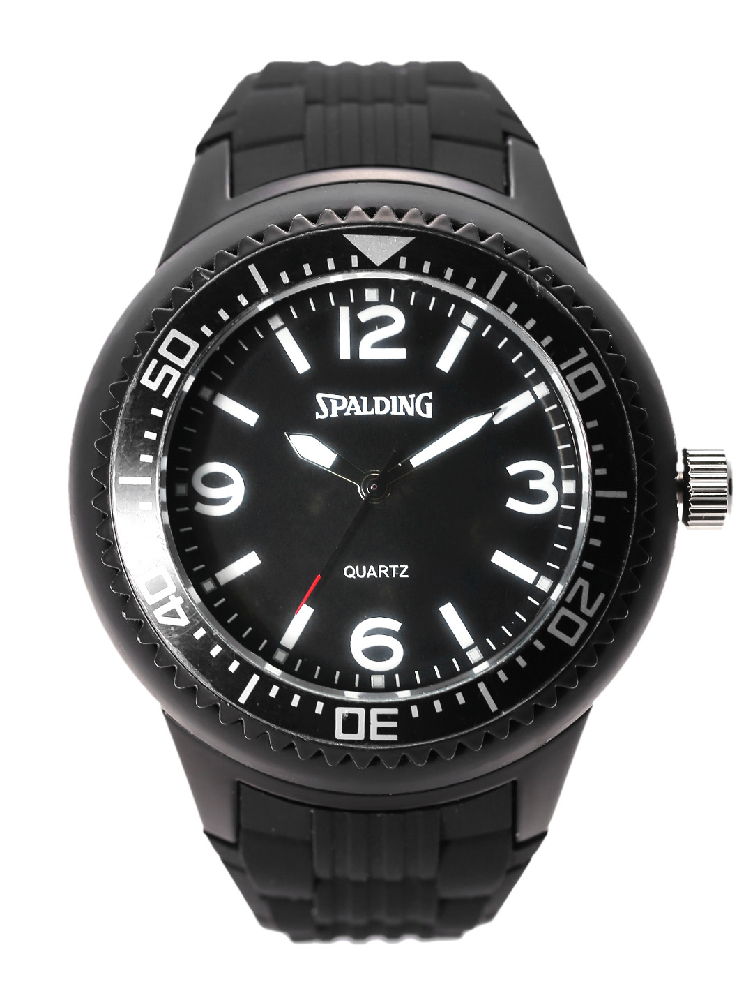 Buy Spalding Men Black Analogue Watch SP 026 - Watches for Men 1643580 ...