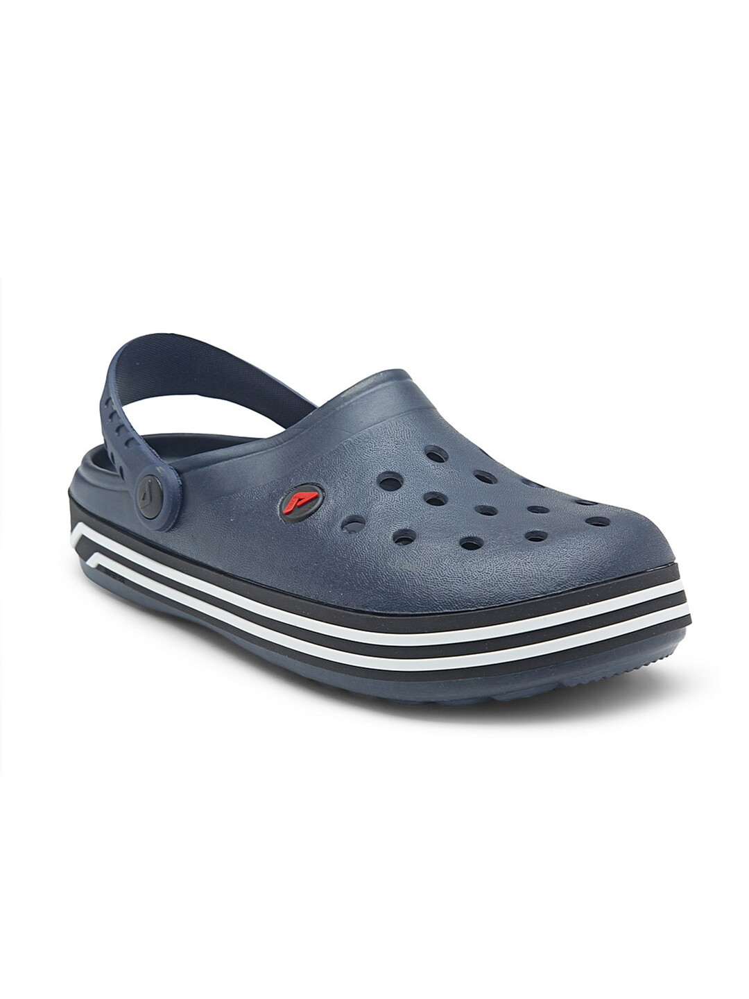 Buy Adda Men Navy Blue & White Clogs - Flip Flops for Men 16440700 | Myntra
