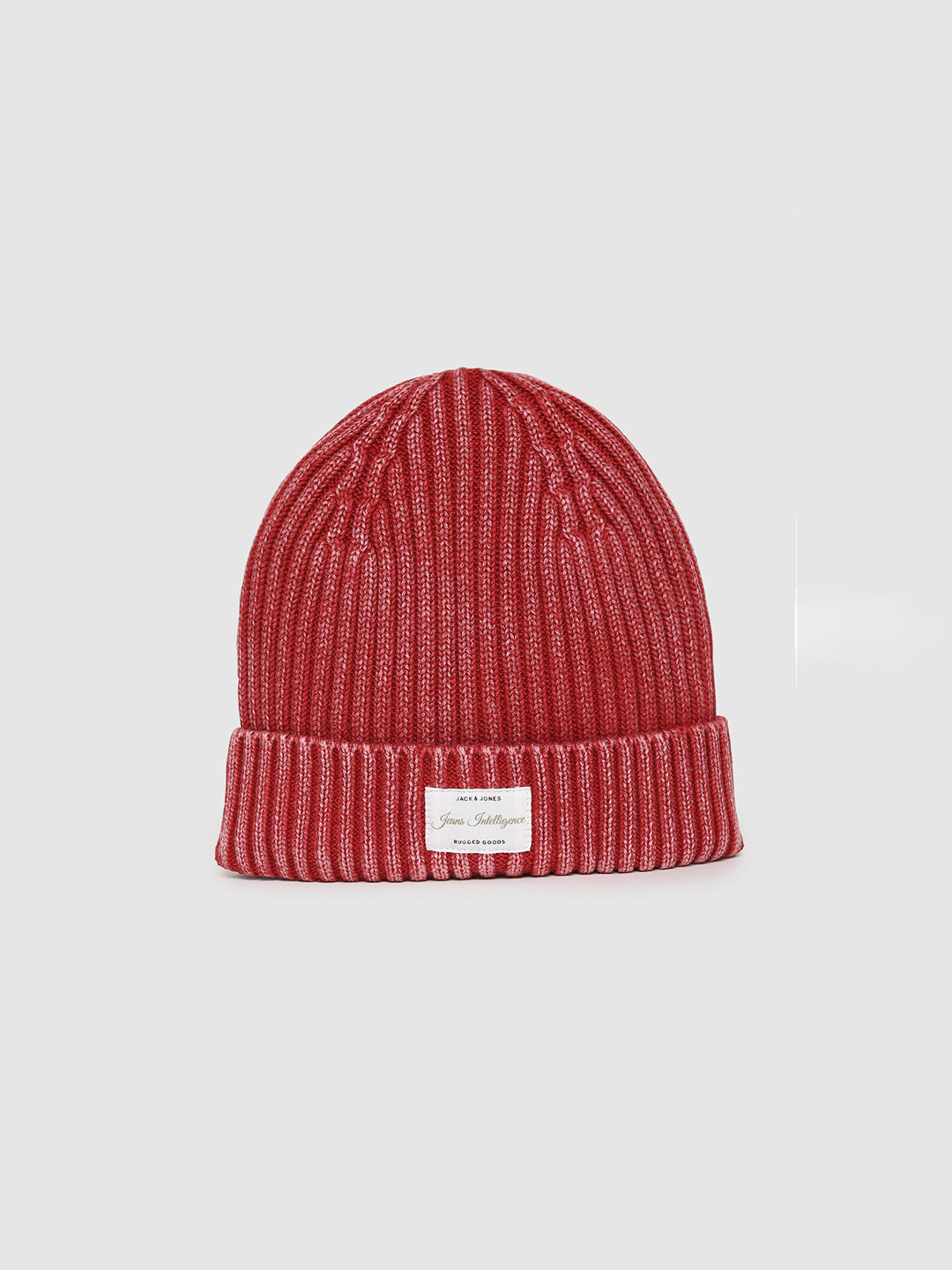 Buy Jack & Jones Men Red Beanie - Caps for Men 16449820 | Myntra