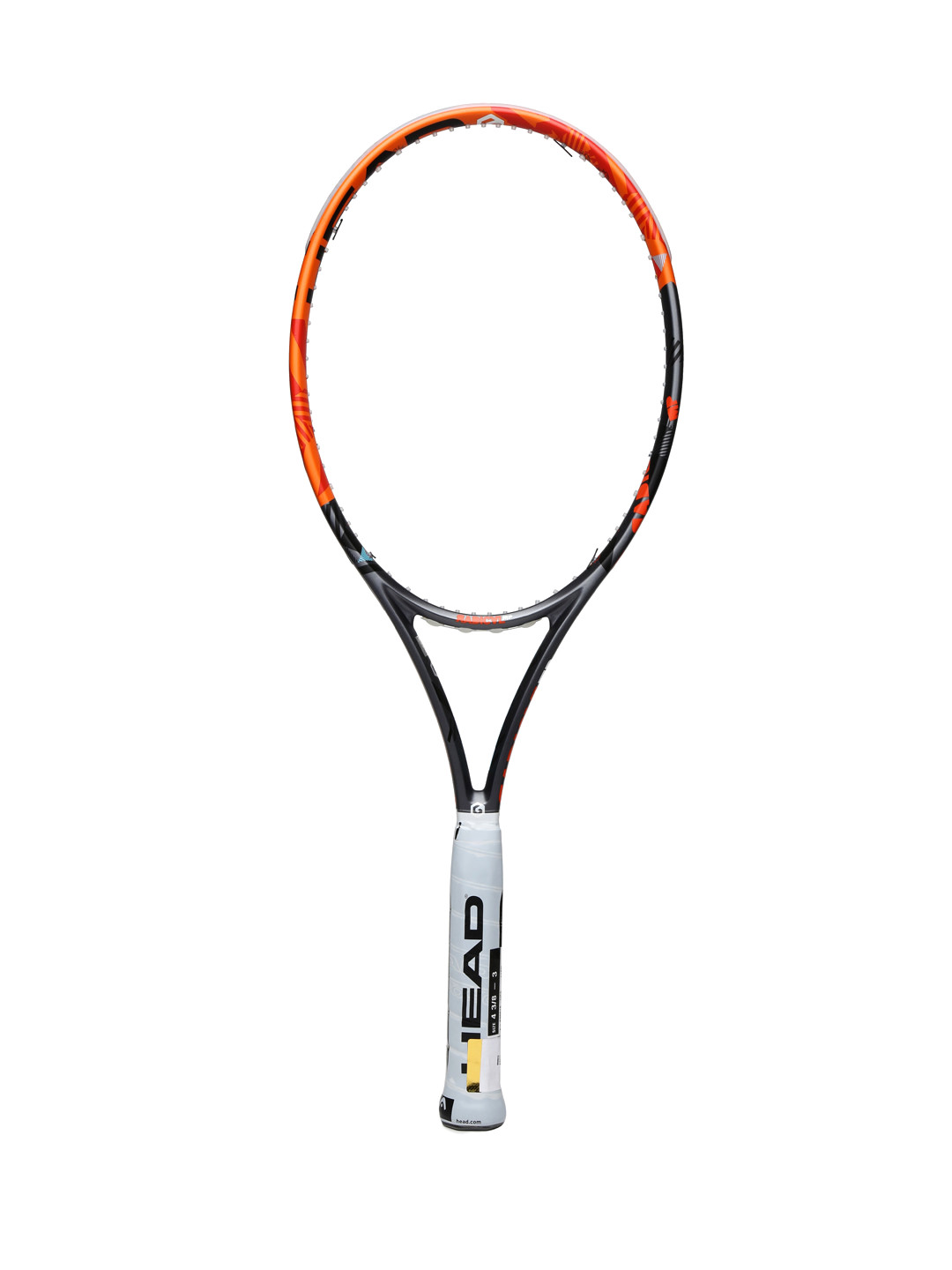 Buy Head Unisex Grey & Orange GrapheneXT Radical MP Tennis Racquet ...