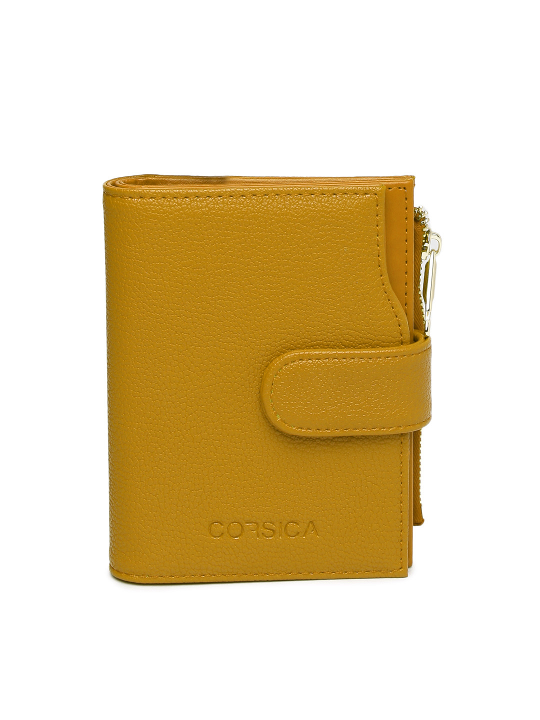 Buy CORSICA Women Mustard Yellow Wallet - Wallets for Women 1646728 ...