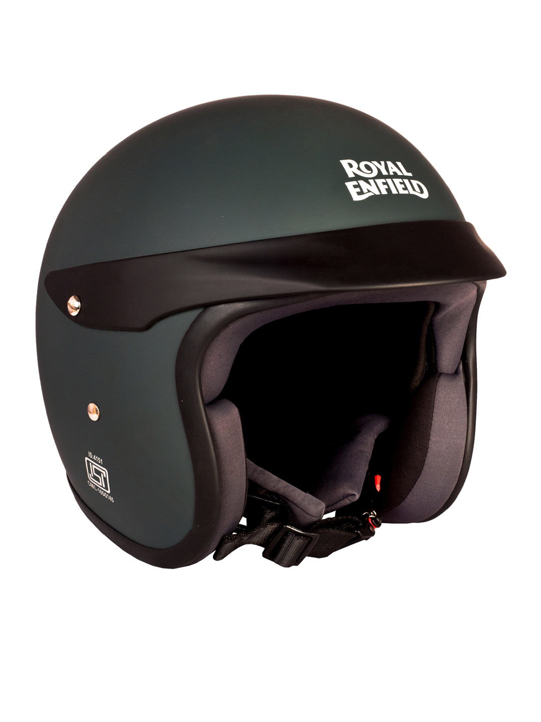 Buy Royal Enfield Green Open Face Helmet - Helmets for Unisex 1646927 ...