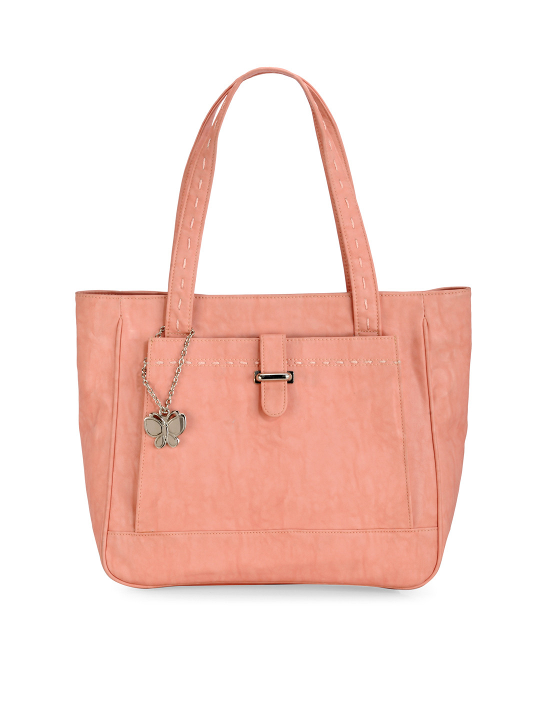 Buy Butterflies Peach Coloured Shoulder Bag - Handbags for Women ...