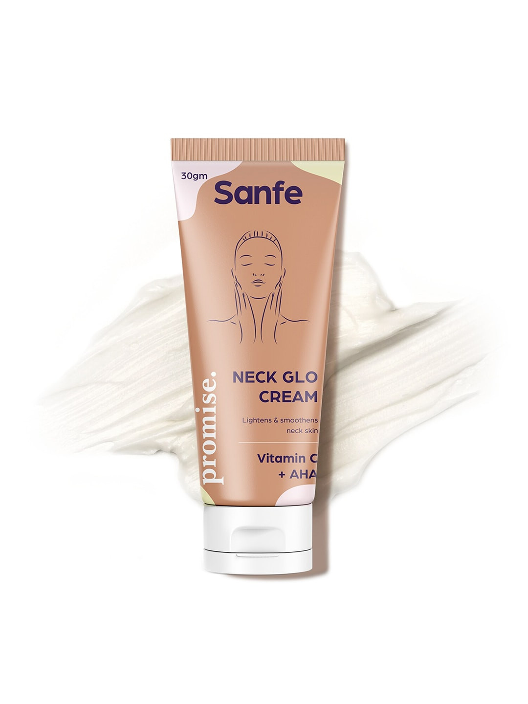 Buy Sanfe Promise Vitamin C Neck Glow Cream 30 Ml - BB And CC Cream for ...