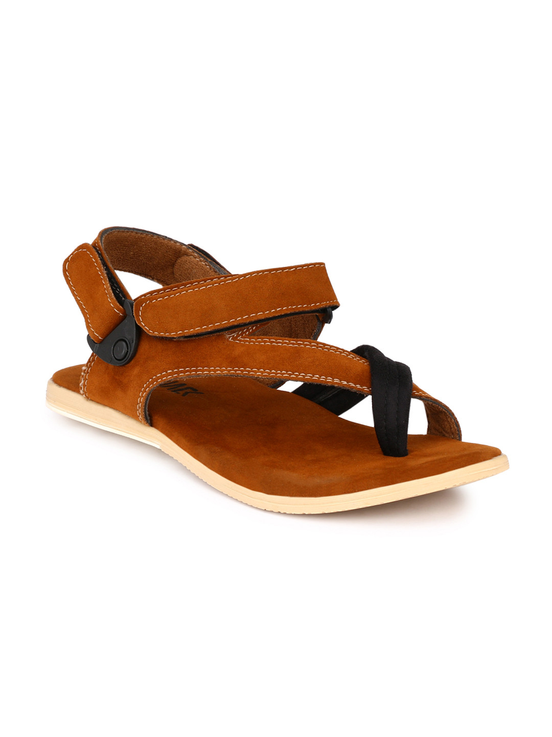 Buy AfroJack Men Brown Sandals - Sandals for Men 1650973 | Myntra