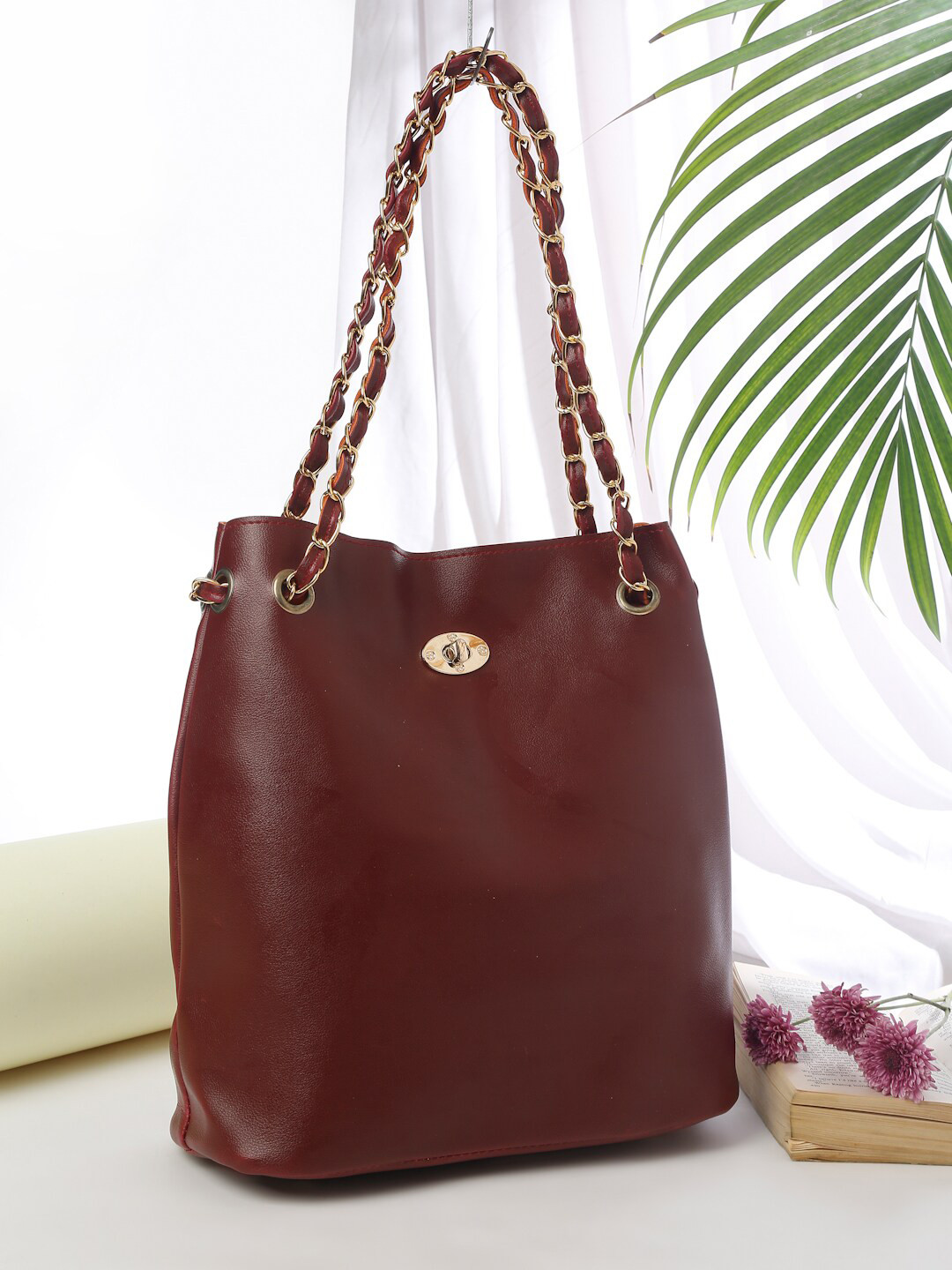 Buy FARGO Maroon Shoulder Bag - Handbags for Women 16511778 | Myntra