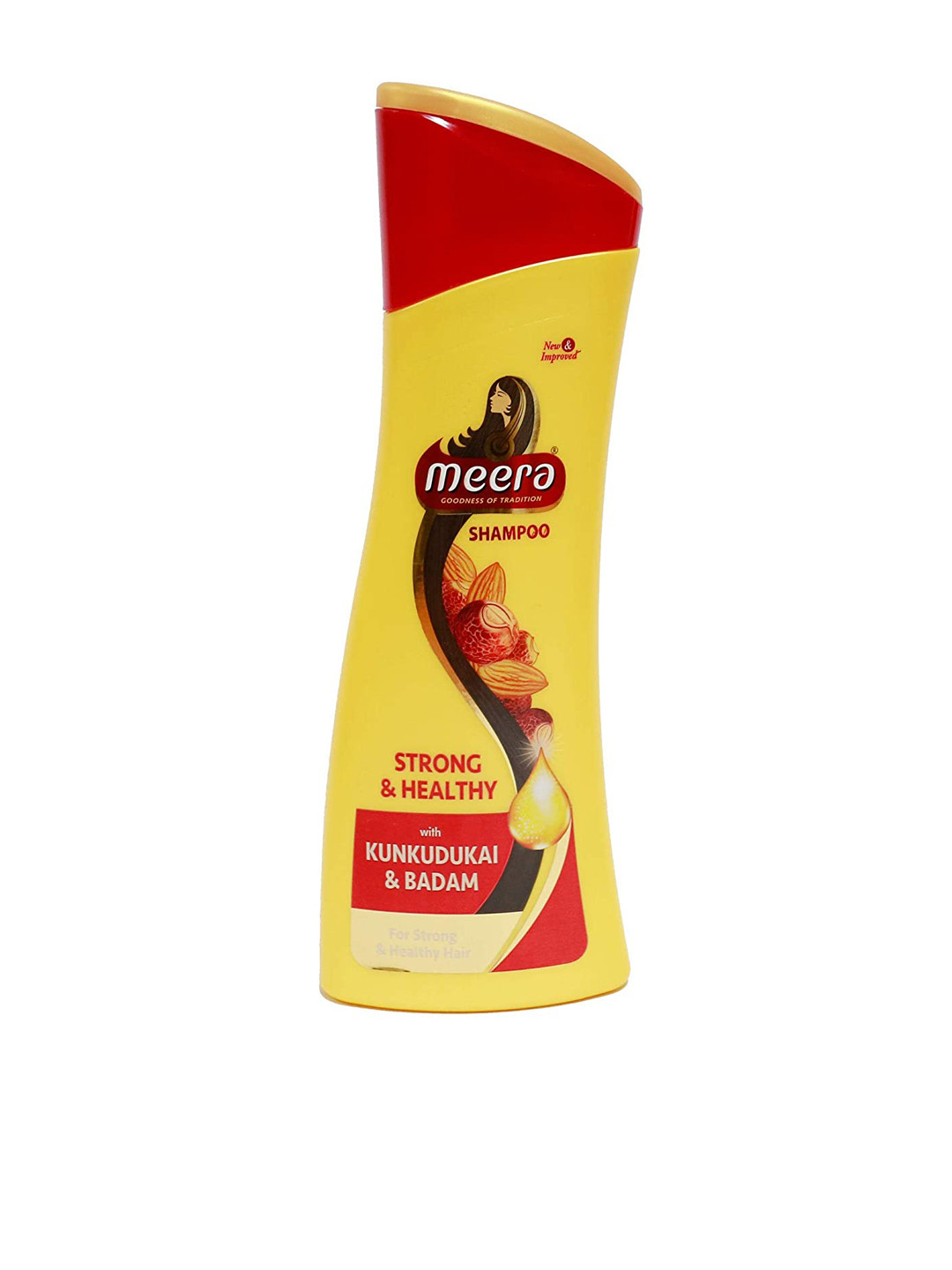 Buy Meera GOODNESS OF TRADITION Strong & Healthy Shampoo 180ml ...