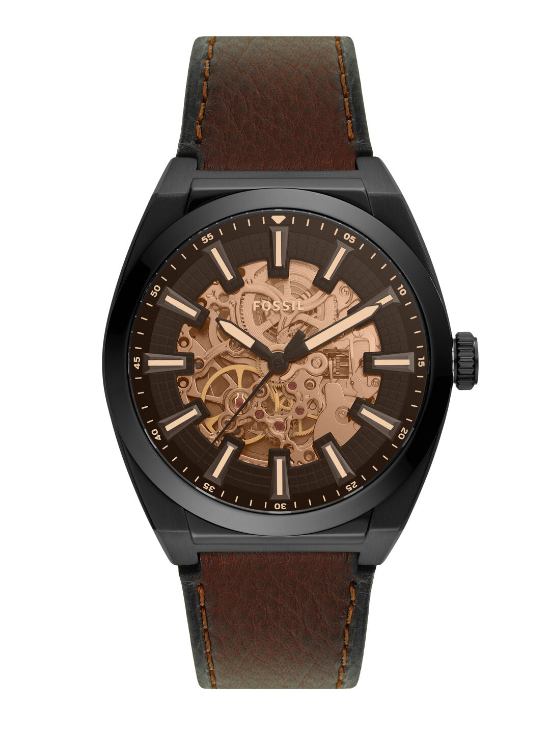 Buy Fossil Everett Men Brown Analogue Watch ME3207 - Watches for Men ...