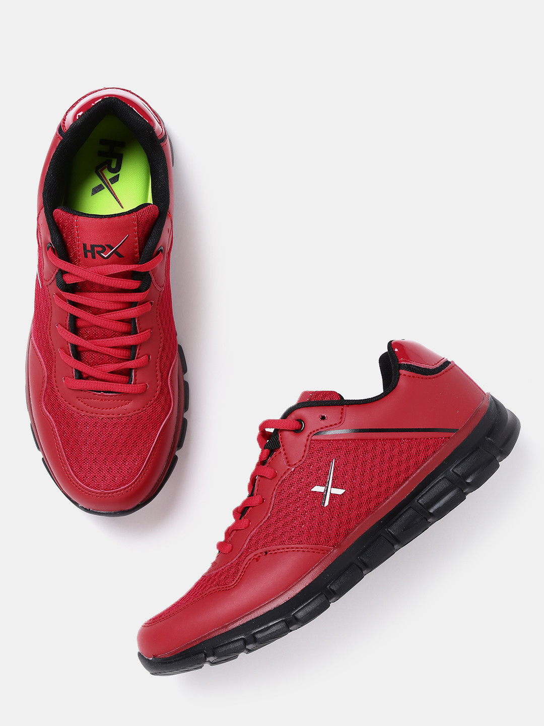 Buy HRX By Hrithik Roshan Men Red Walking Shoes - Sports Shoes for Men ...