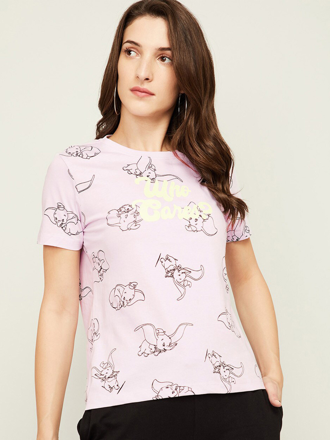 Buy Ginger By Lifestyle Purple Print Top - Tops for Women 16530828 | Myntra