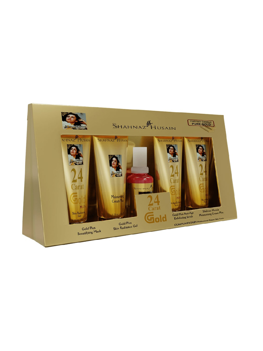 Buy Shahnaz Husain Gold Skin Radiance Timeless Youth Kit - Facial Kit ...