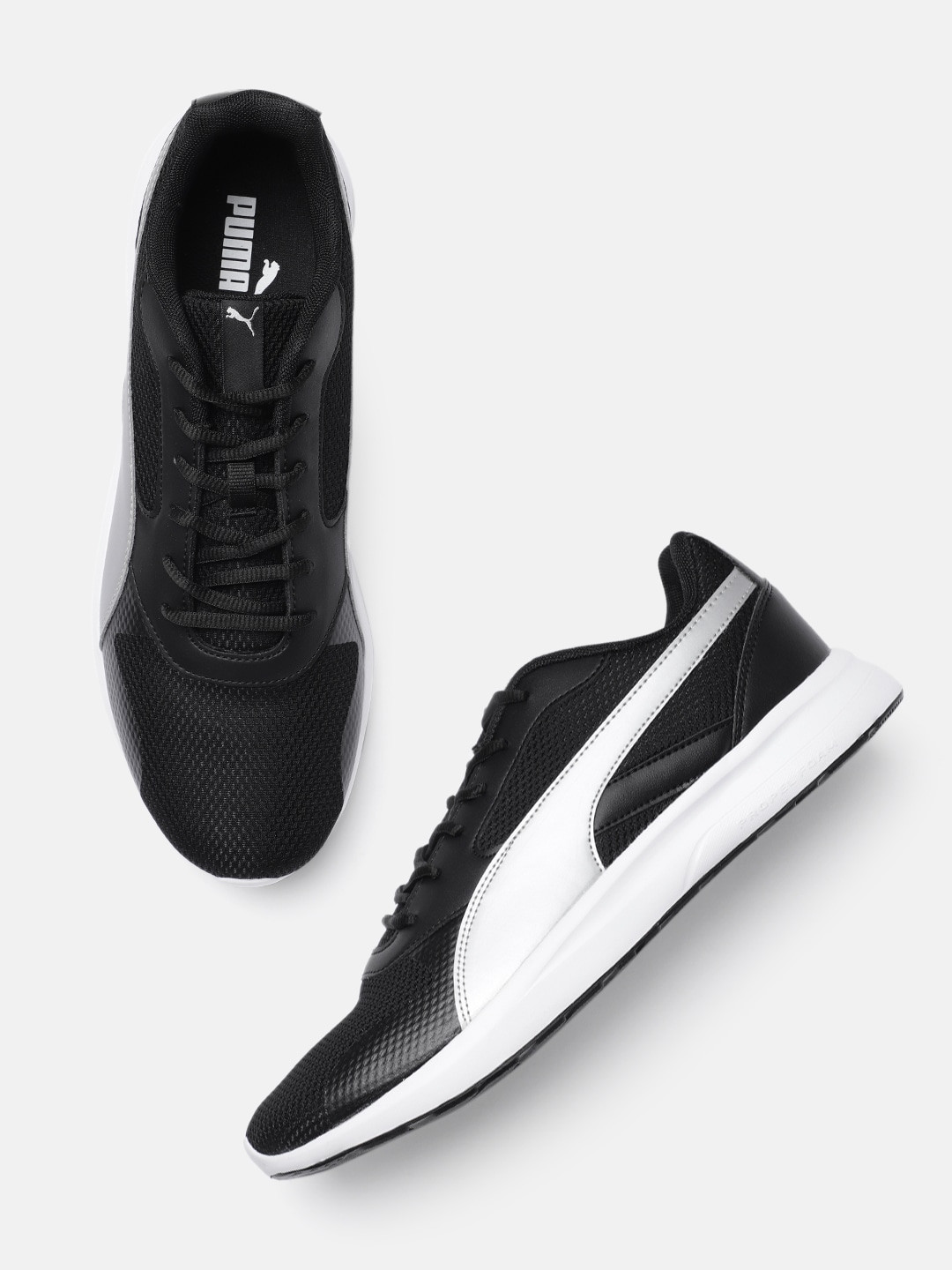 Buy Puma Unisex Black Firefly Sneakers - Casual Shoes for Unisex ...
