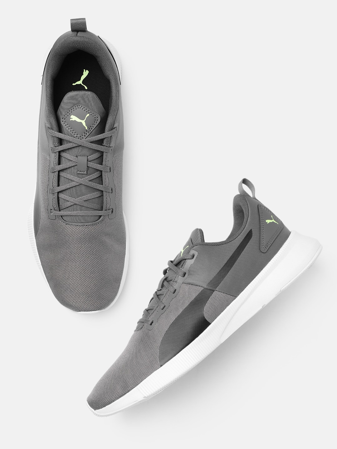 Buy Puma Unisex Grey Flyer Runner Running Shoes - Sports Shoes for ...