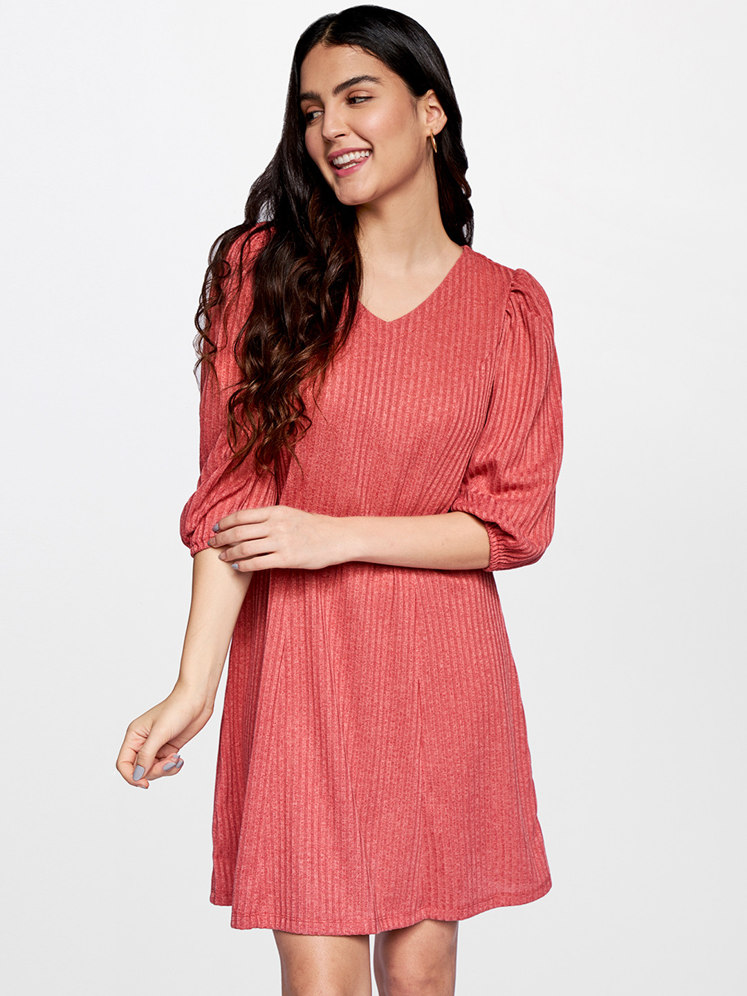 Buy AND Pink A Line Dress - Dresses for Women 16559162 | Myntra
