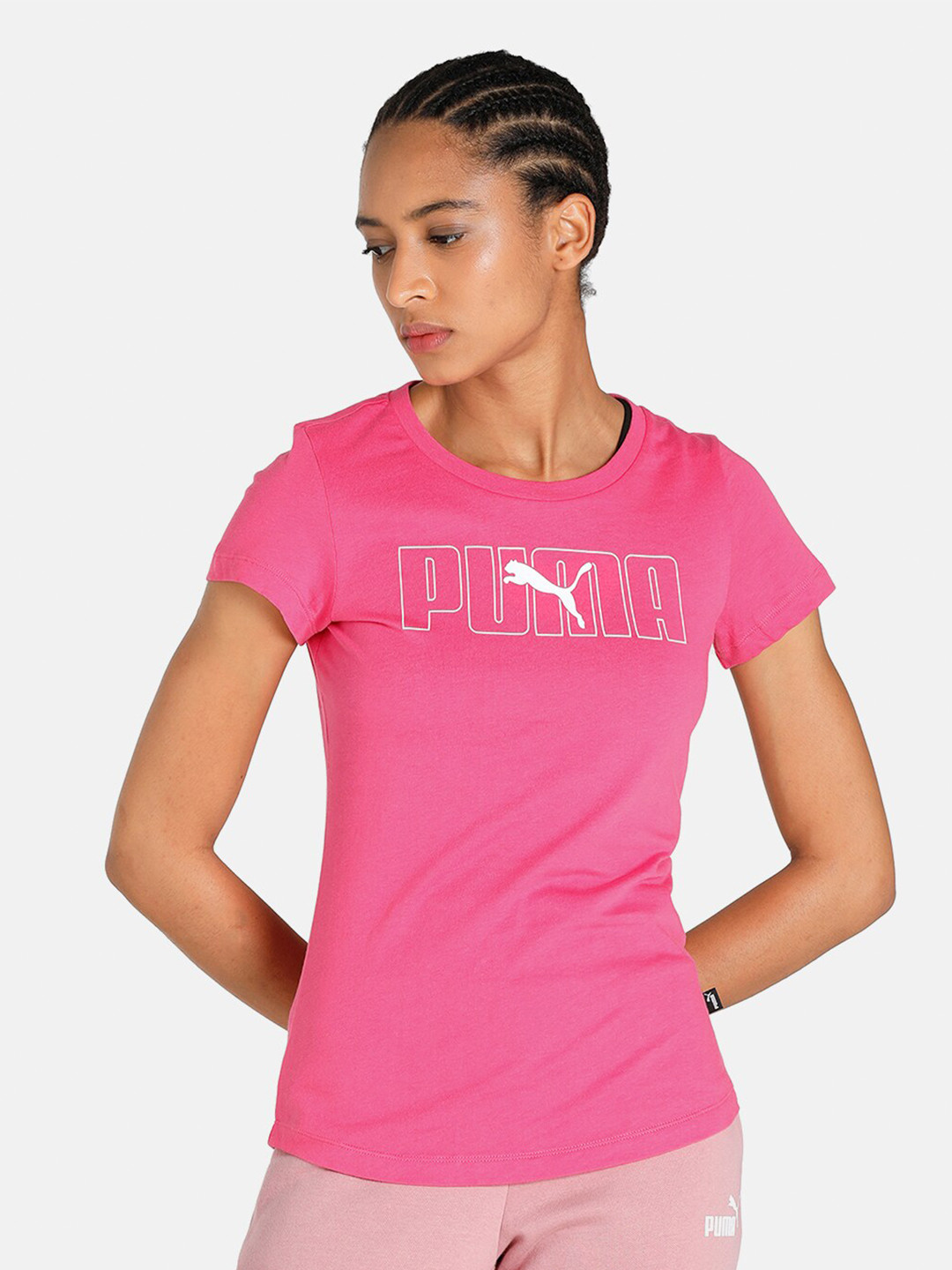 Buy Puma Women Pink Rebel Graphic Women's T Shirt - Tshirts for Women ...