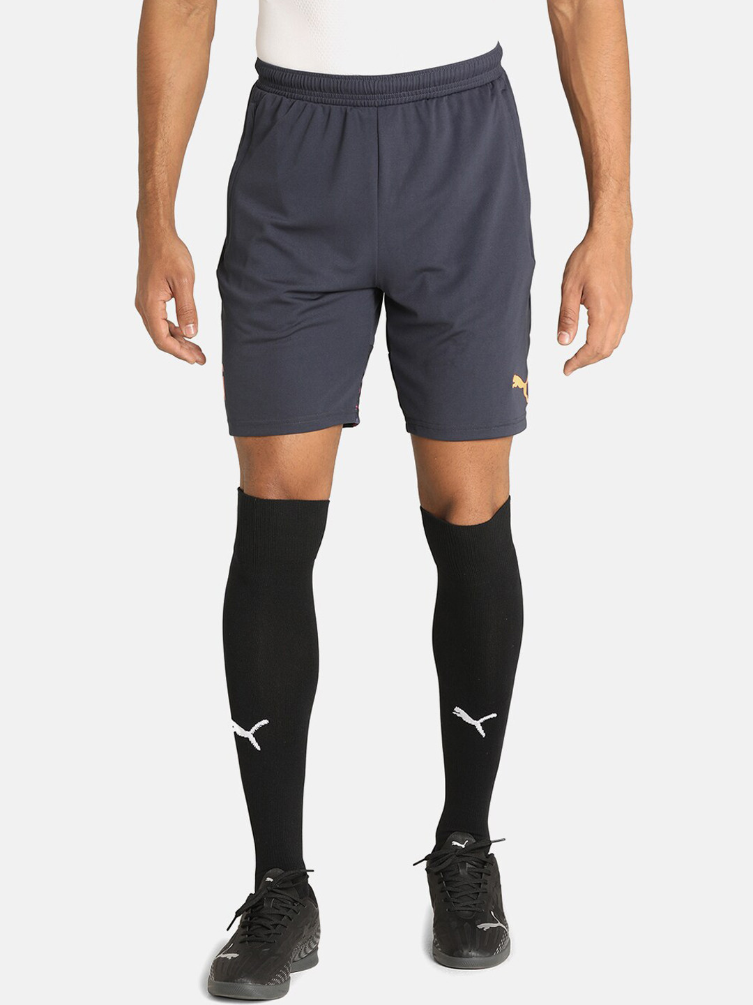 Buy Puma Men Black Neymar Jr. Flare Sports Shorts - Shorts for Men ...