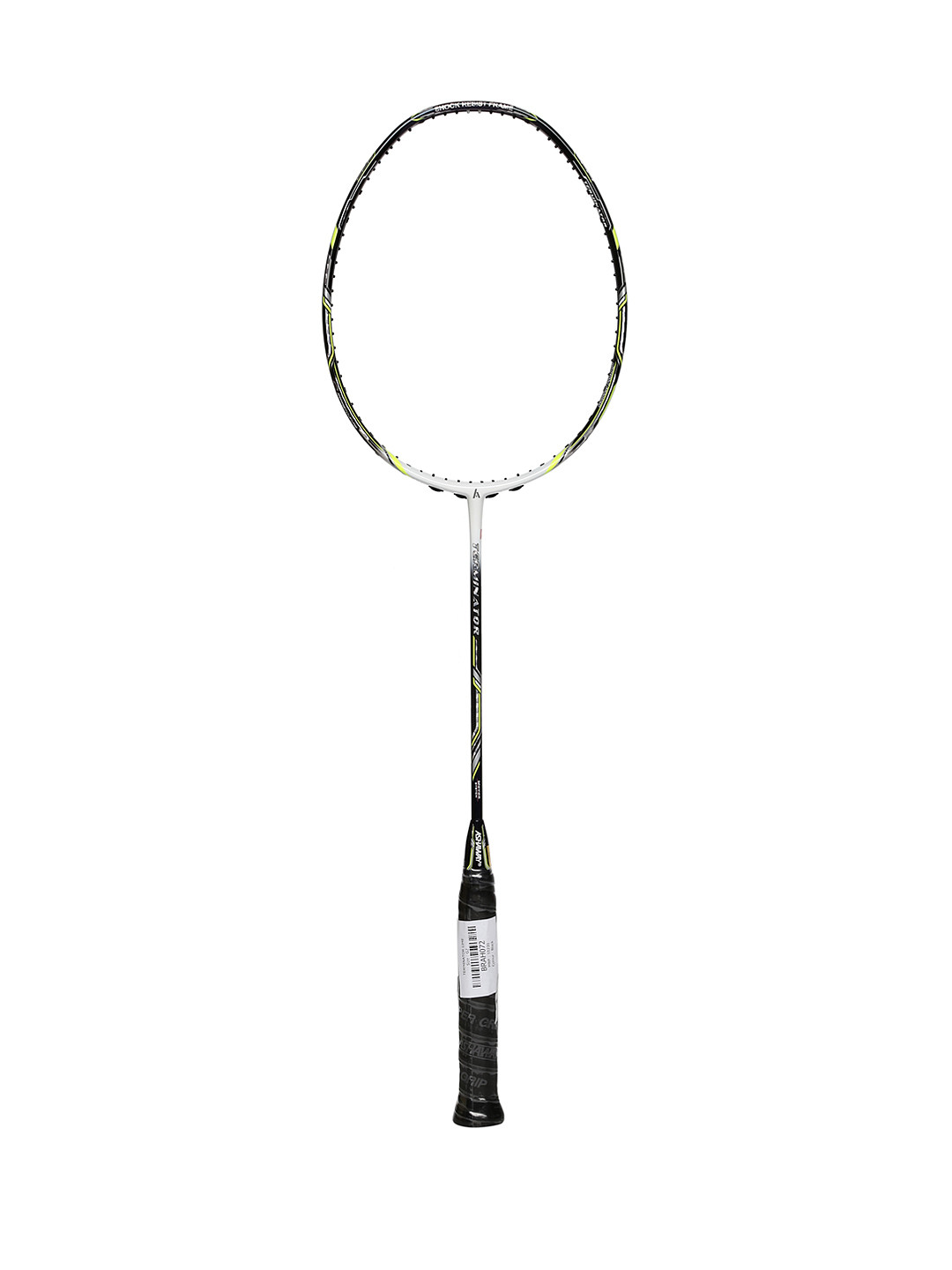 Buy Ashaway Unisex Black & Yellow Terminator Unstrung Badminton Racquet ...