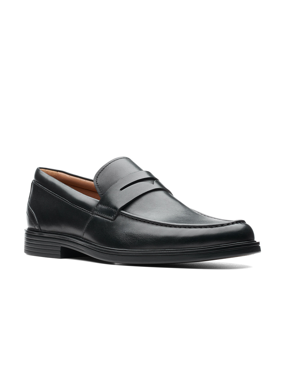 Buy Clarks Men Black Leather Formal Loafers - Formal Shoes for Men ...