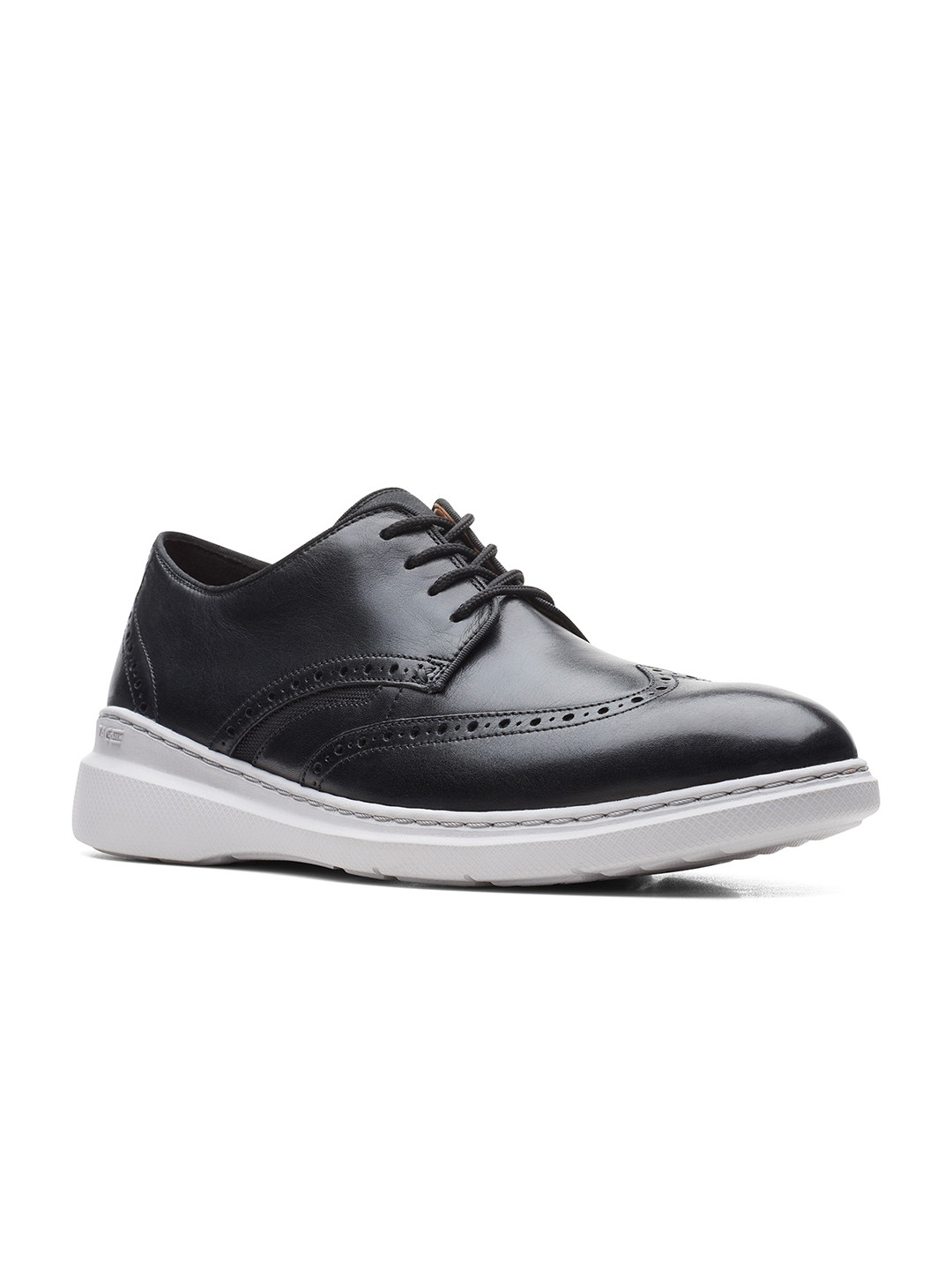 Buy Clarks Men Black Leather Brogues - Casual Shoes for Men 16599396 ...