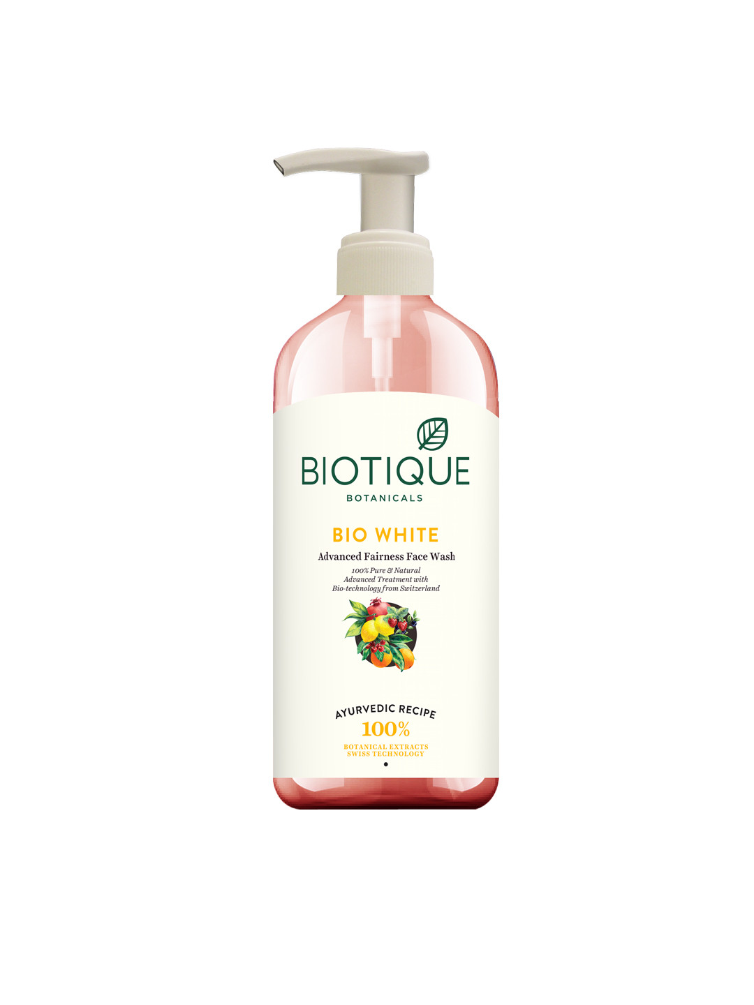 Buy Biotique Bio White Advanced Fairness Face Wash - Face Wash And ...